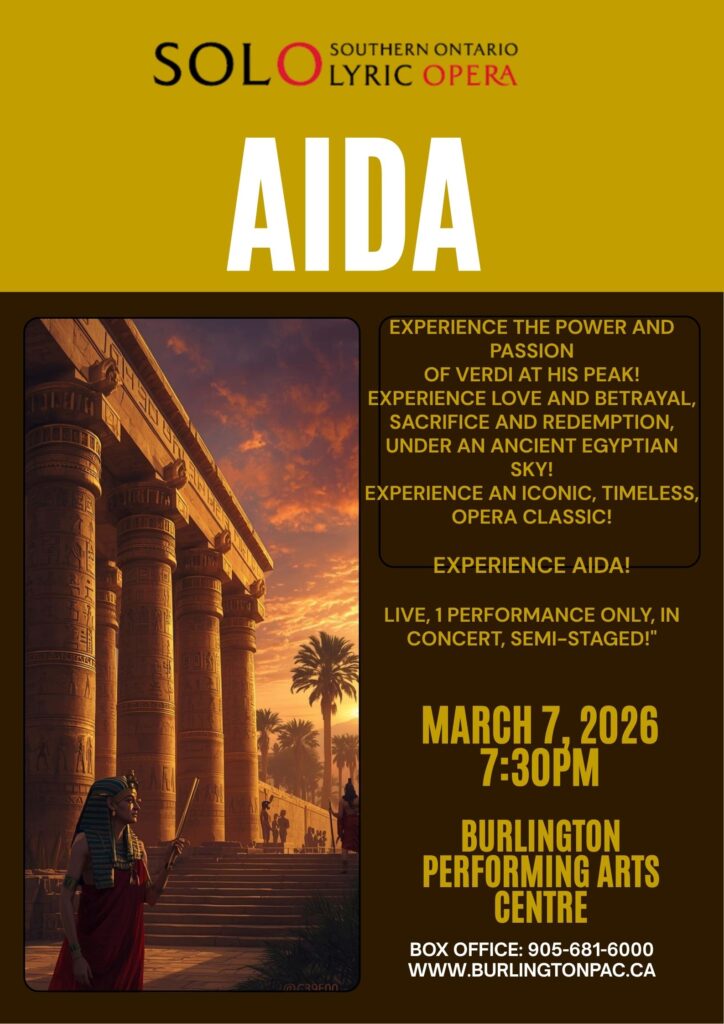 Stephanie DeCiantis Discusses “Aida” from Southern Ontario Lyric Opera ...